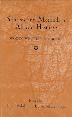 Sources and Methods in African History | Ingram Academic